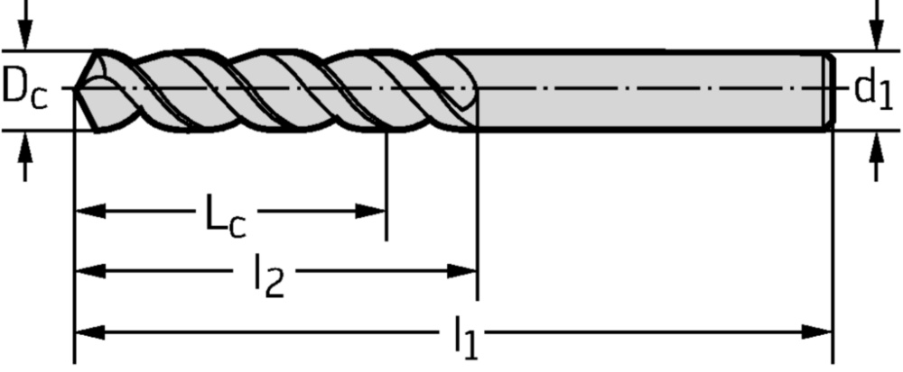Walter Tool 5062513 HSS deep-hole drills, extra long : 5062513 ...